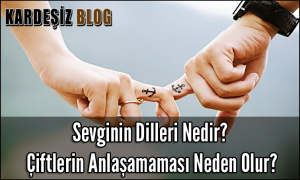Sevginin Dilleri Nedir? Çiftlerin Anlaşamaması Neden Olur?