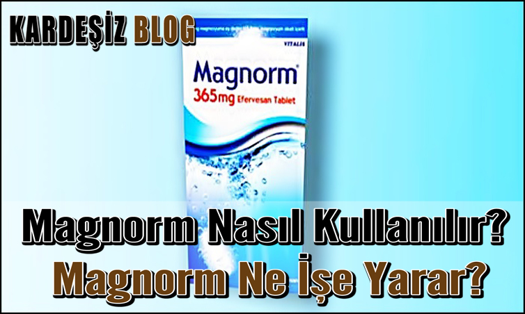 Magnorm Nasıl Kullanılır? Magnorm Ne İşe Yarar?